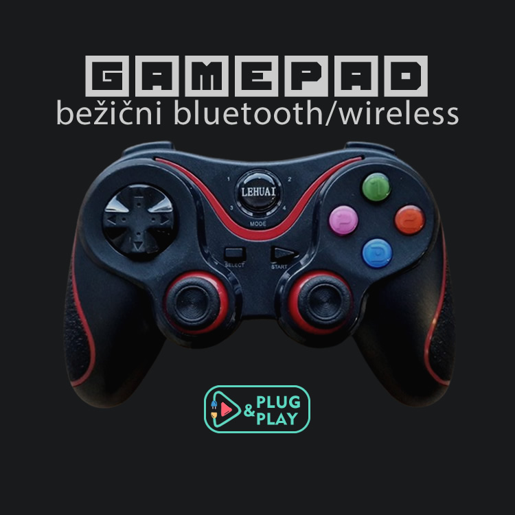 Univerzalni bežični gamepad sa vibracijom - Retro igrice za sve od 7 do ...